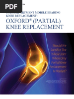 Oxford Knee Score Assessment Guide | PDF