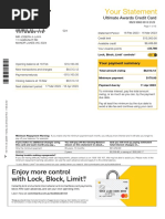 CIBC Account Statement | PDF | Debit Card | Visa Inc.