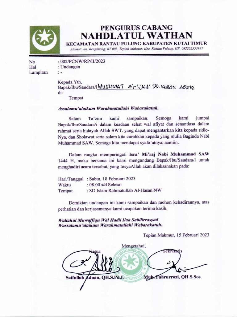 Muslimat Al Ijma' | PDF