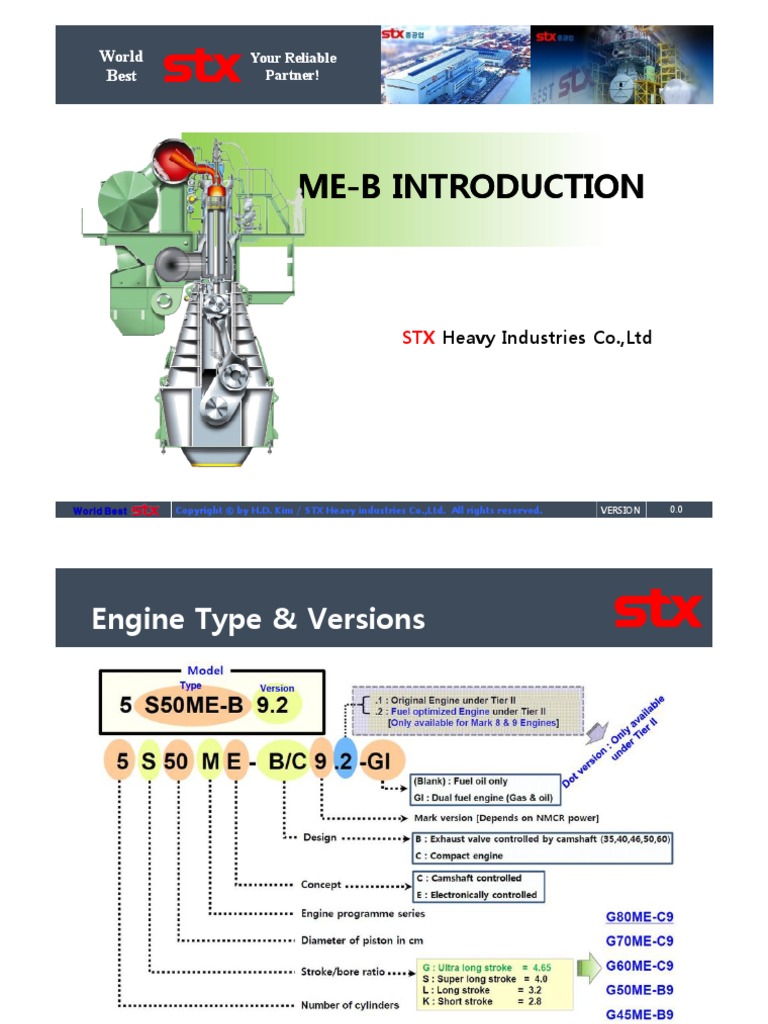Me B Engine | PDF | Fuel Oil | Input/Output