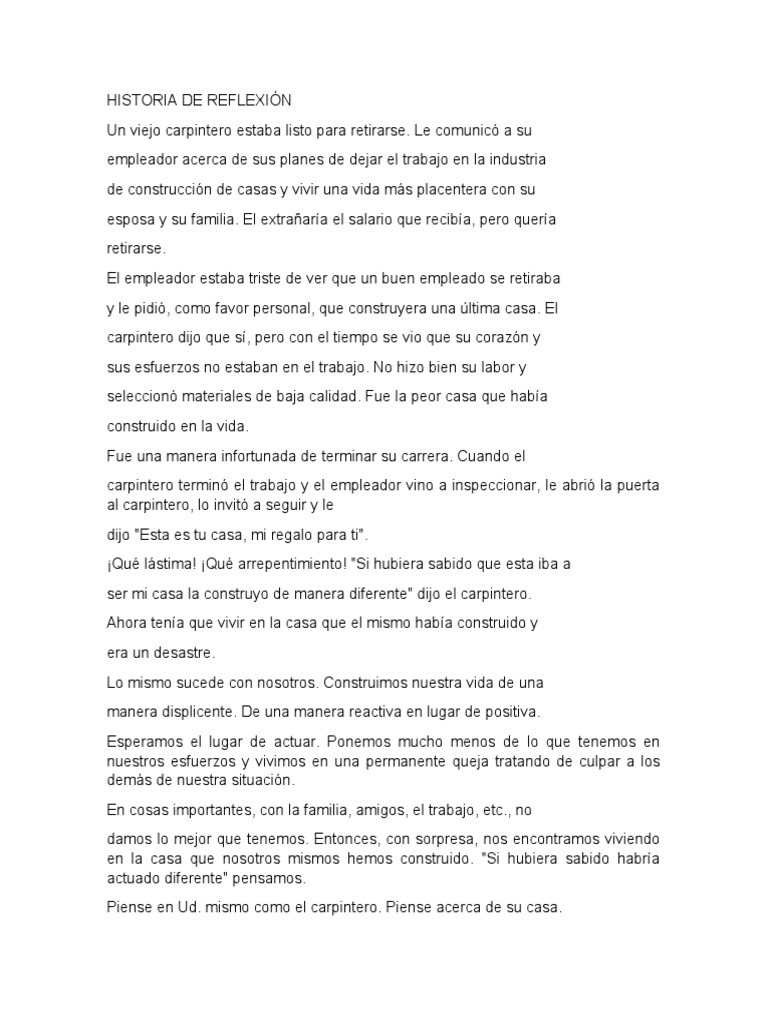 Reflexiones sobre la vida y decisiones | PDF