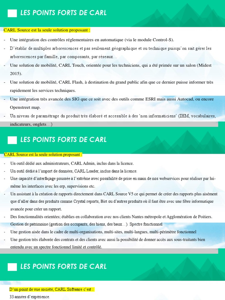 Les Plus de CARL | PDF