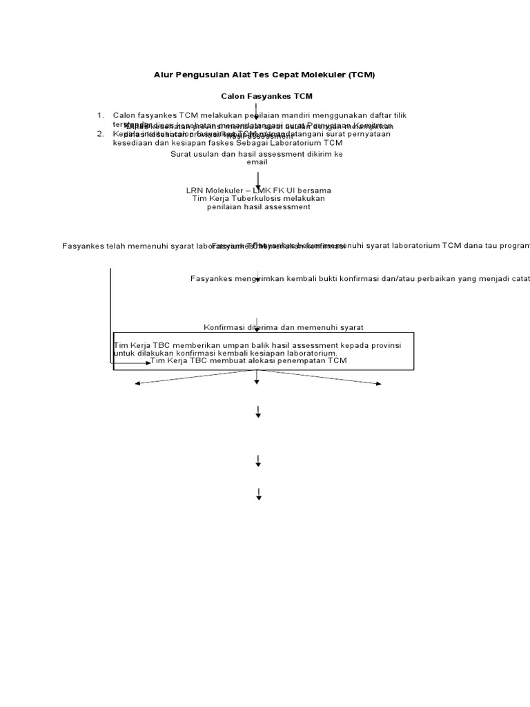 Lampiran 869 - Alur Pengusulan Dan Relokasi TCM | PDF