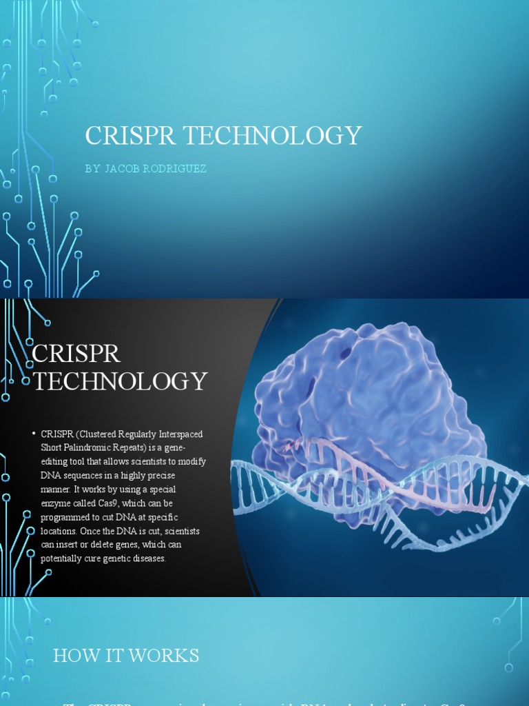 Crispr Powerpoint p3 | PDF | Crispr | Genetics
