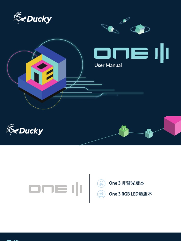 One 3 - One 3 TKL Manual | PDF