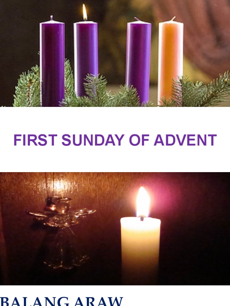 Advent Mass Readings & Prayers | PDF | God The Father | Lord's Prayer