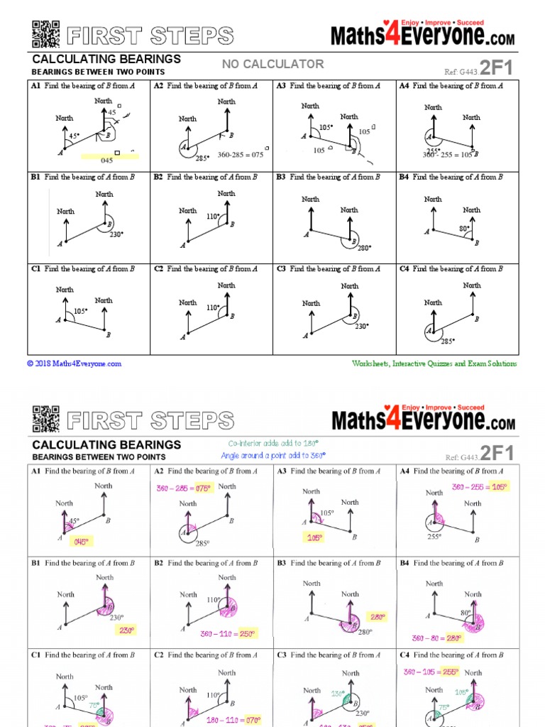 First Steps Bearings Calculating | PDF