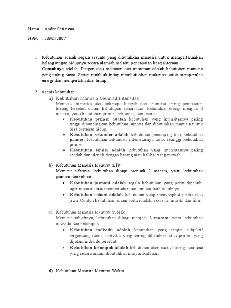 Andre Setiawan - 20MN0007 | PDF
