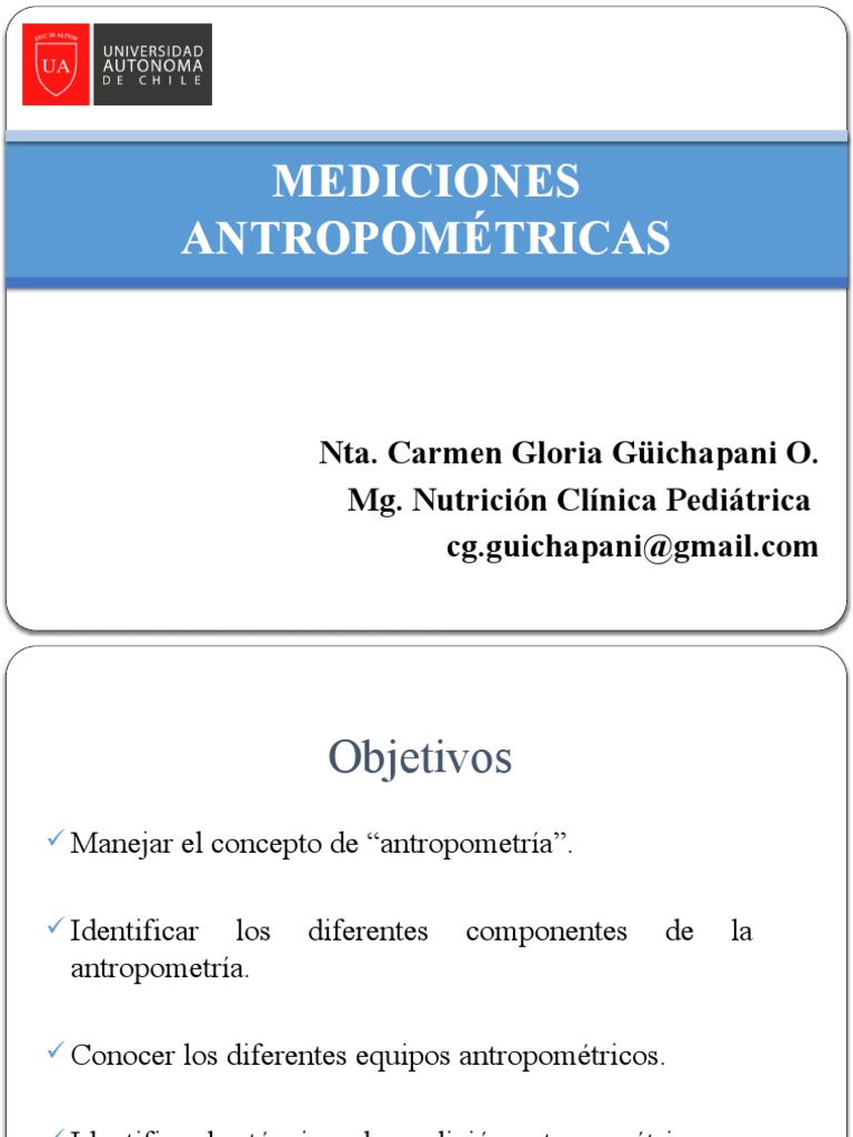 Guía Completa de Mediciones Antropométricas | PDF | Antropometría | Balanza
