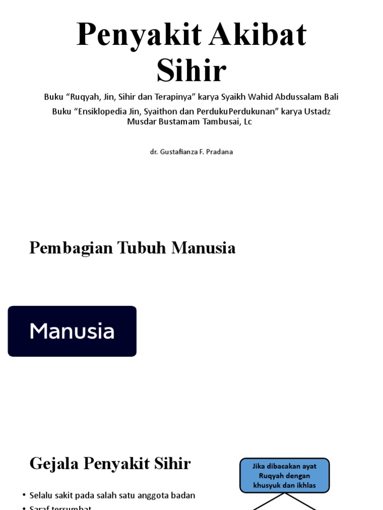 Penyakit Akibat Sihir | PDF