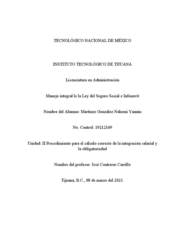 Tarea 1 Unidad 2 | PDF | Salario | Salario mínimo Tarea 1 Unidad 2 | PDF | Salario | Salario mínimo