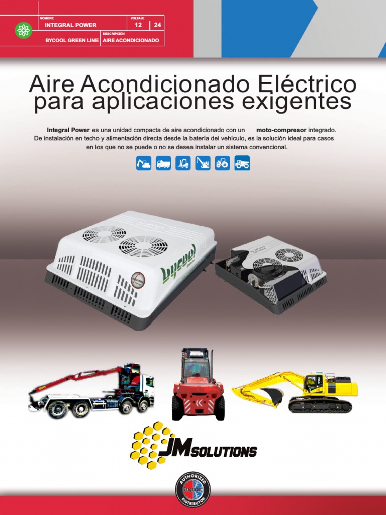 Aire Acondicionado Bycool 12V/24V | PDF | Aire acondicionado ...