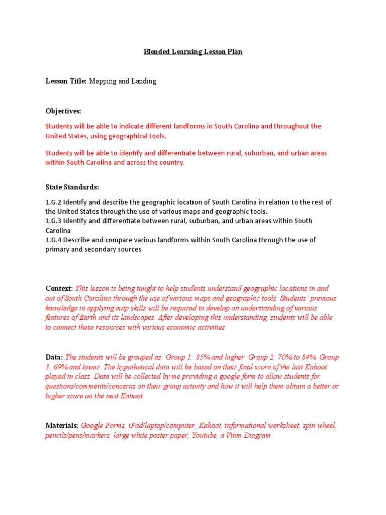 Unit 5 Mastery Final | PDF | Multimedia | Lesson Plan