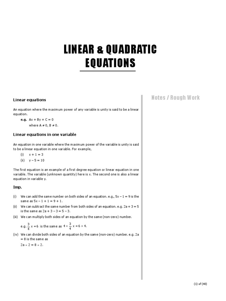 Basic Algebra Final | PDF | Equations | Quadratic Equation