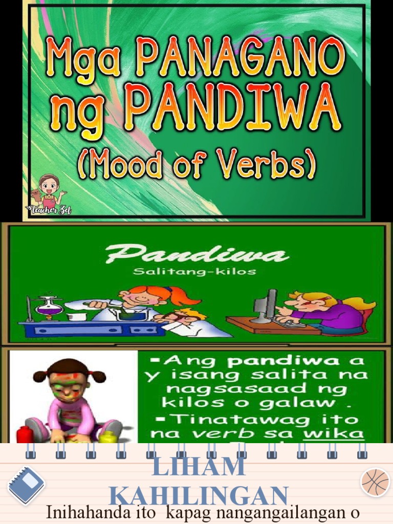 Mga Panagano NG Pandiwa | PDF