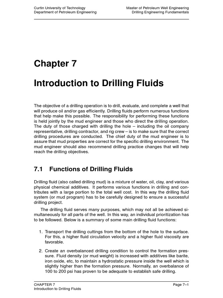Chapter 7 | PDF | Oil Well | Filtration
