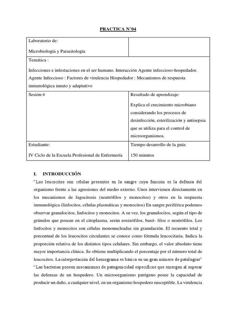 Hemograma 1pdf Leucocito Sistema Inmune