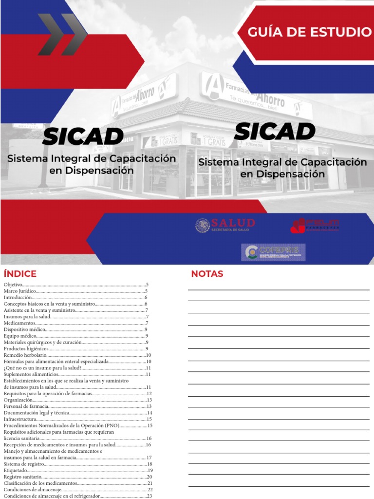 Guía SICAD 2023 | PDF | Farmacia | Medicamentos con receta