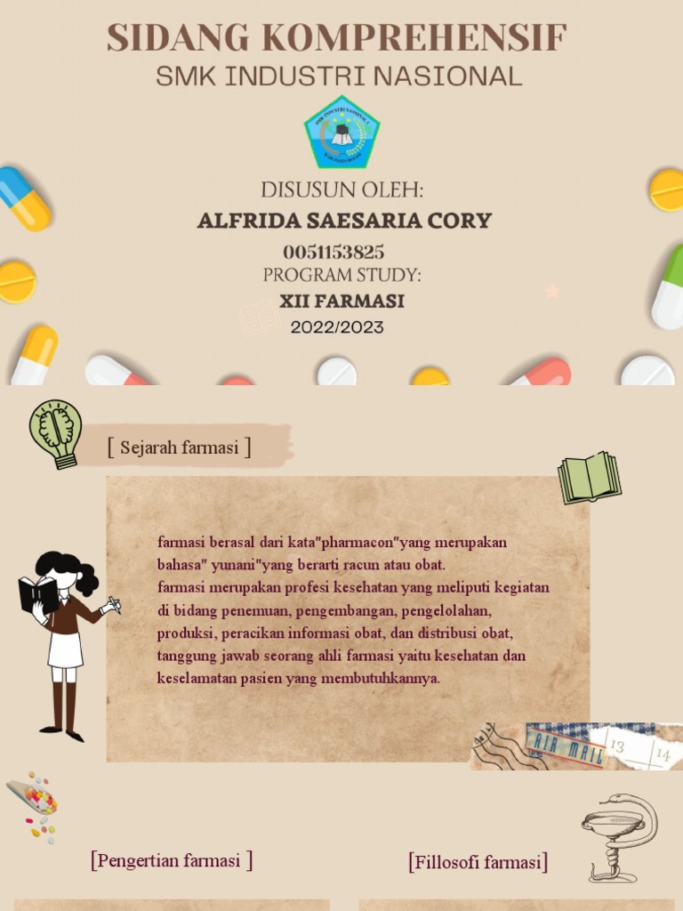 PPT KOMPREHENSIF SMK FARMASI | PDF