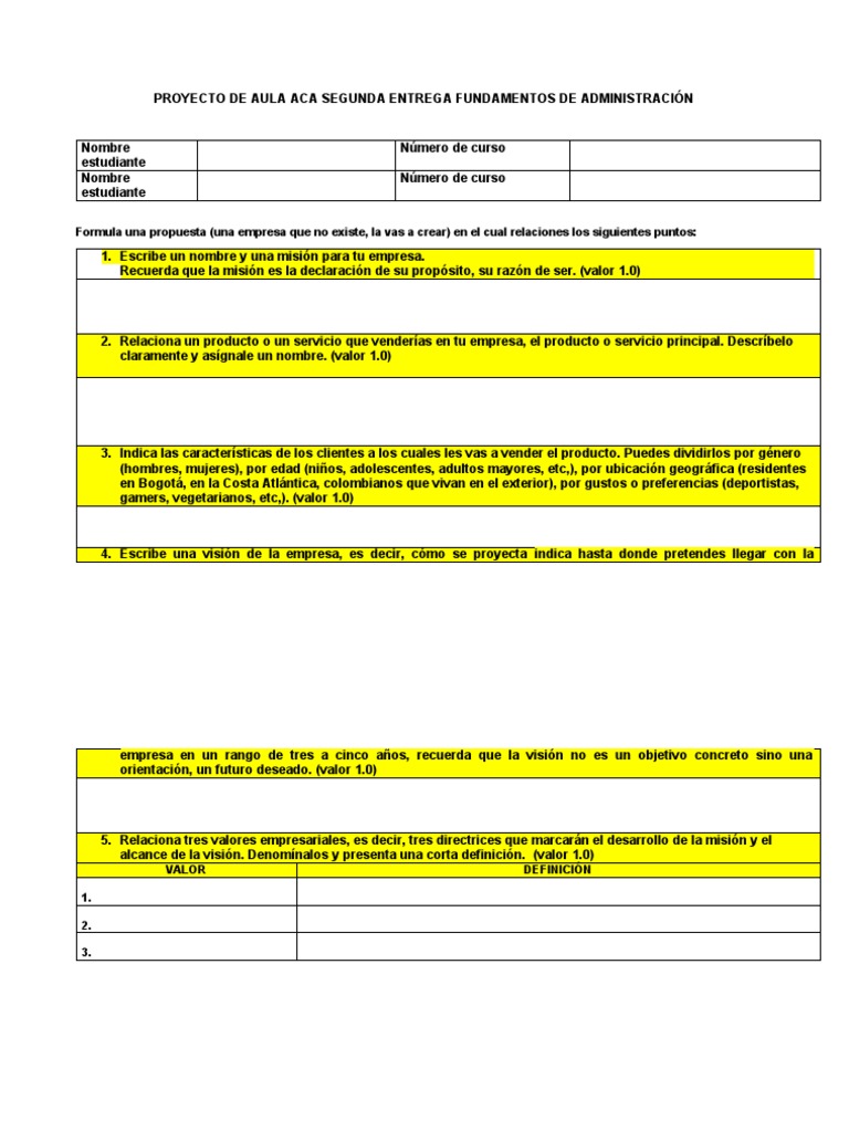 Proyecto Aca: Propuesta Empresarial | PDF | Crecimiento personal y profesional | Negocios