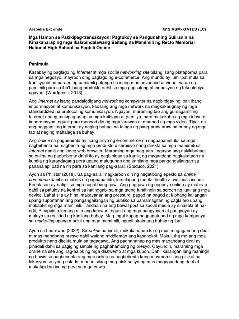 panimula.arabellaexconde | PDF