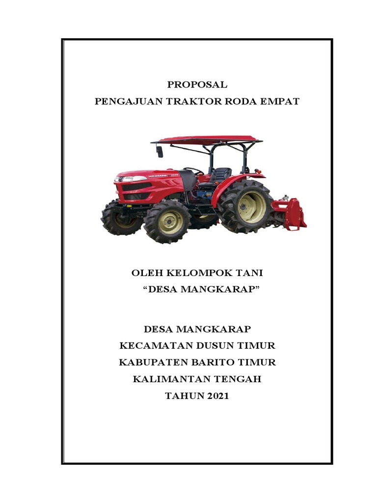 Proposal Kelompok Tani Mekar Sari | PDF