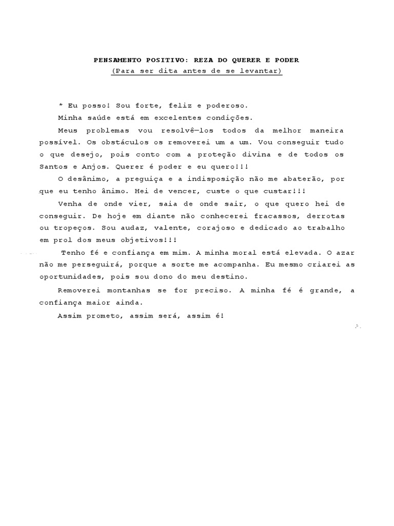 Querer É Poder | PDF