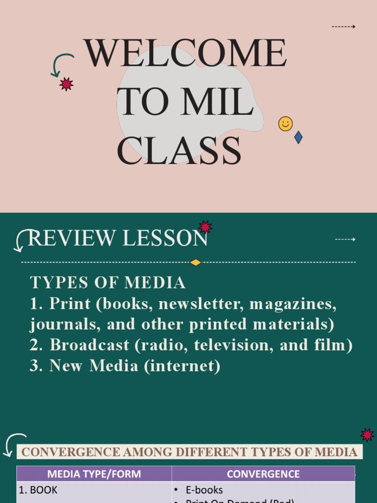 Media Types and Indigenous Sources Overview | PDF | Mass Media | Media ...