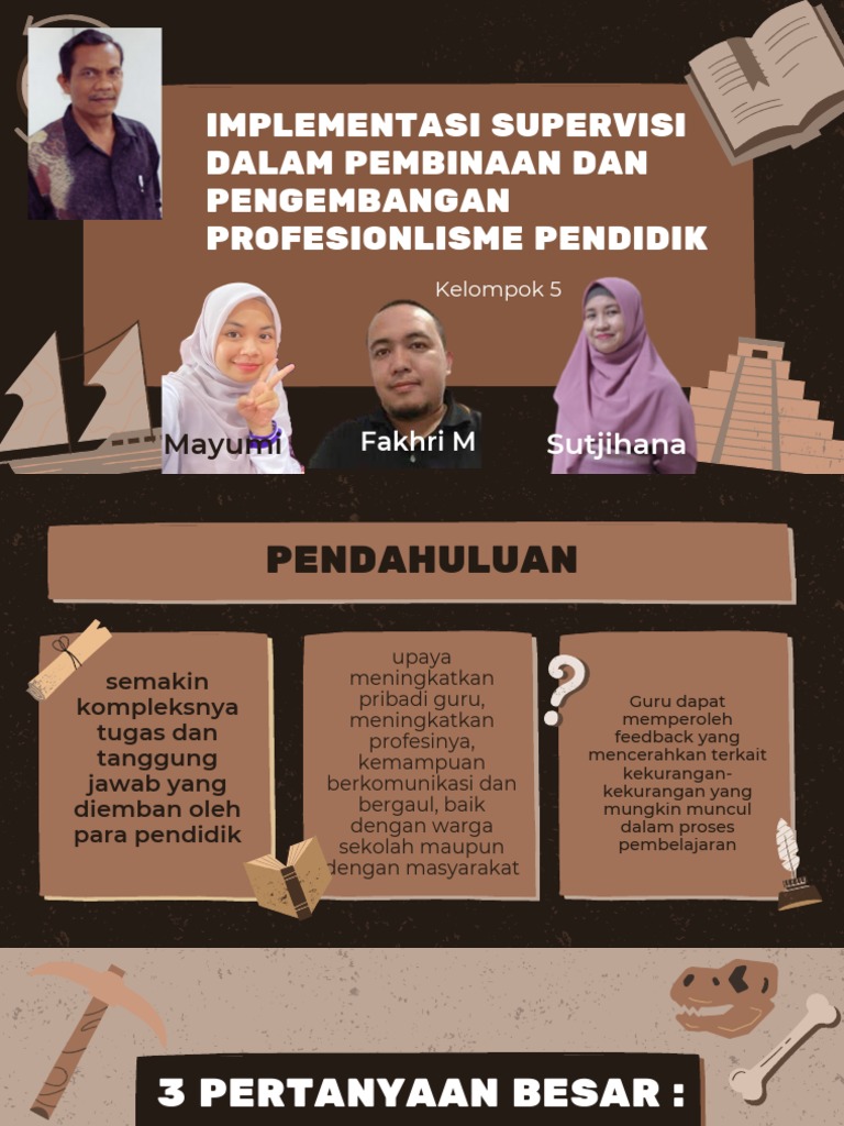 Implementasi Supervisi Dalam Pembinaan Dan Pengembangan Profesionlisme Pendidik | PDF