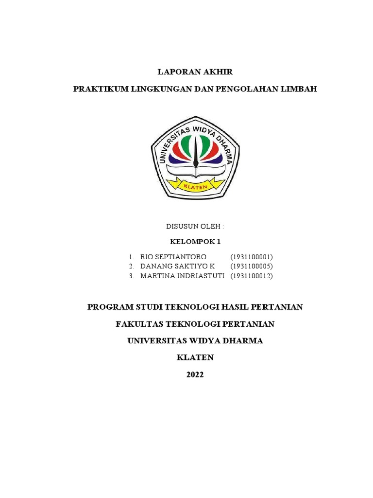 LAPORAN PRAK-LIMBAH Bioetanol | PDF