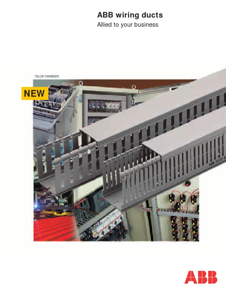ABB Wiring Ducts: Allied To Your Business | PDF | Electrical Wiring ...