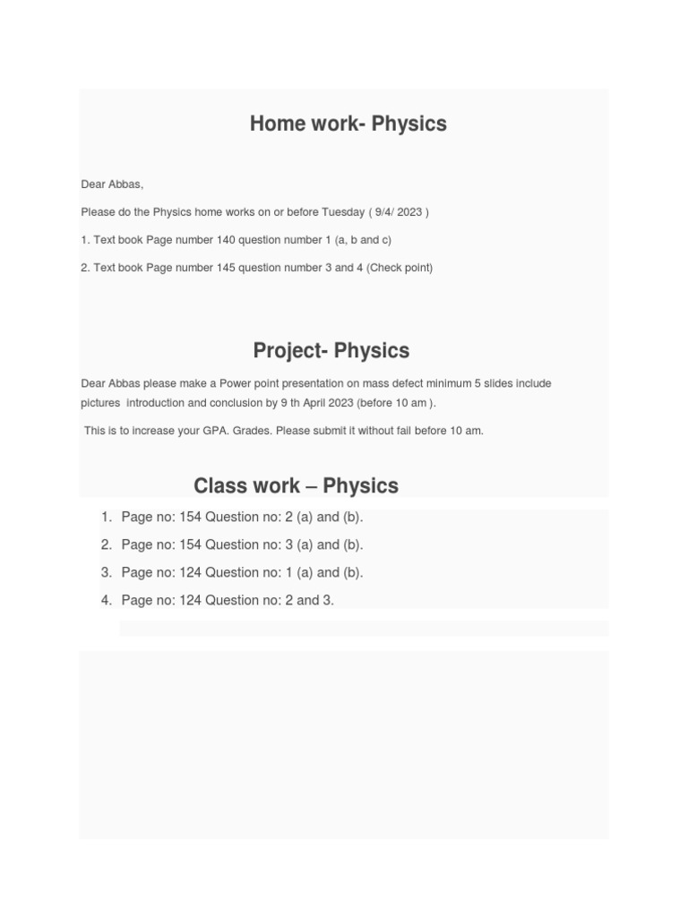 Physics Home | PDF