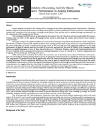 Project ALAPAAP (Application of Learning Through Authentic Portfolio ...