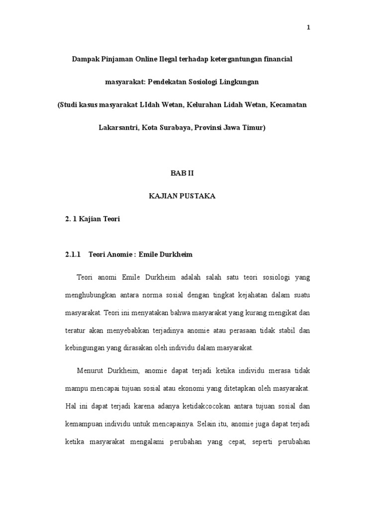 BAB 2 - IMPS - 210521100097 - Dika Ardhiantara Putra - Sosiolog 4c | PDF