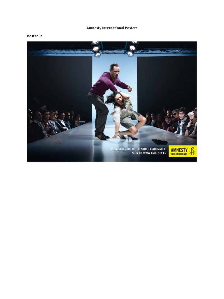 Amnesty International Posters | PDF