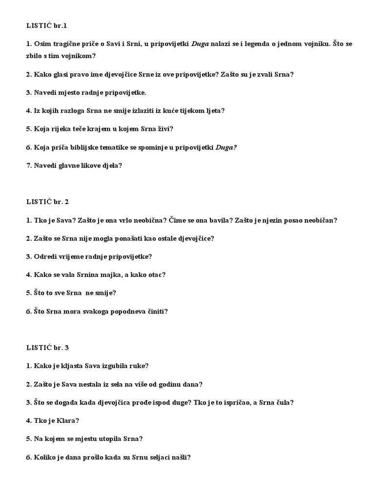 Dinko Simunovic, Duga | PDF