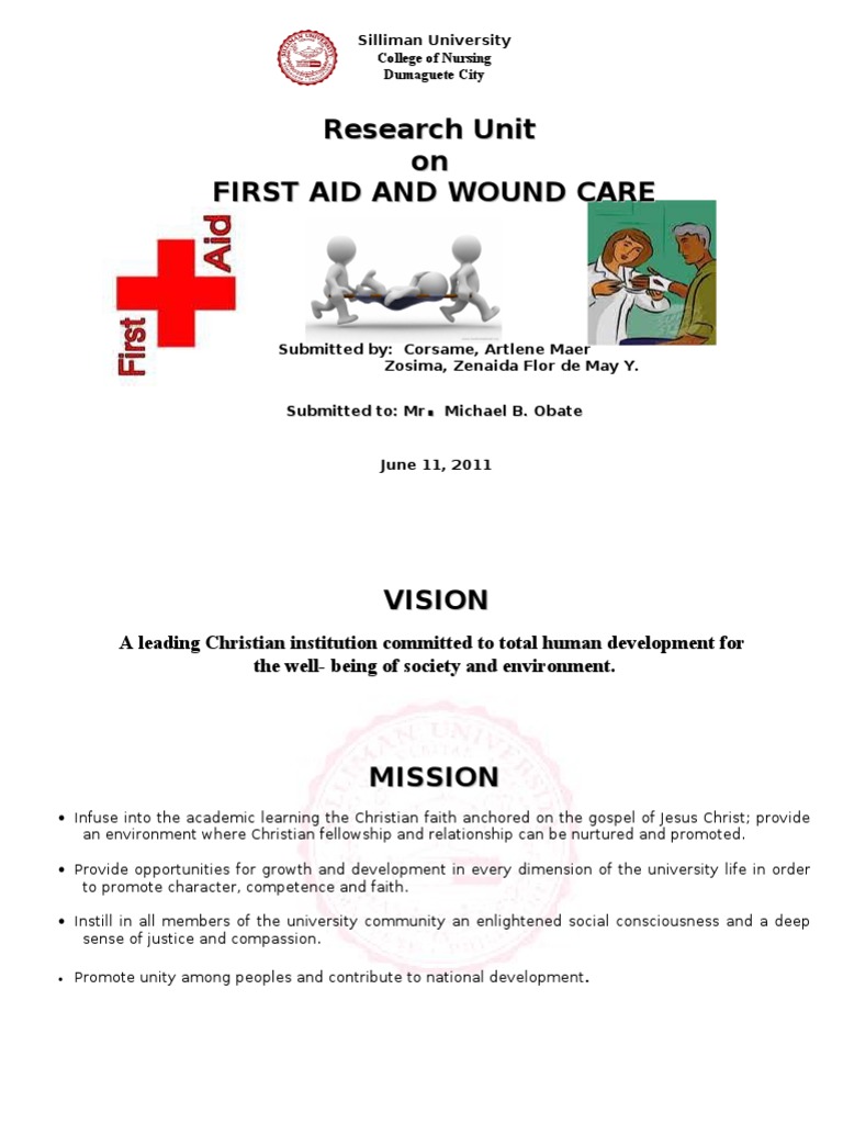 First Aid and Wound Care Guide | PDF | Cardiopulmonary Resuscitation ...