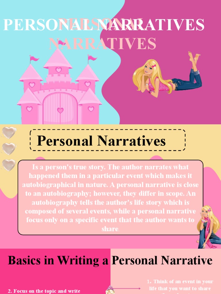 Personal Narratives | PDF