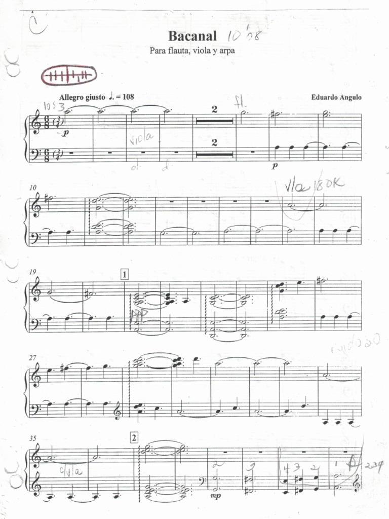 Bacanal - Arpa | PDF