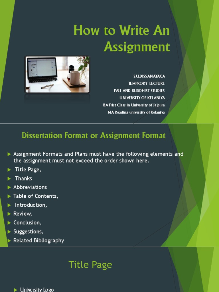 Assingment Format | PDF | Note (Typography) | Pali
