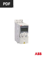 Abb Acs355 Manual | PDF | Engineering | Electrical Engineering