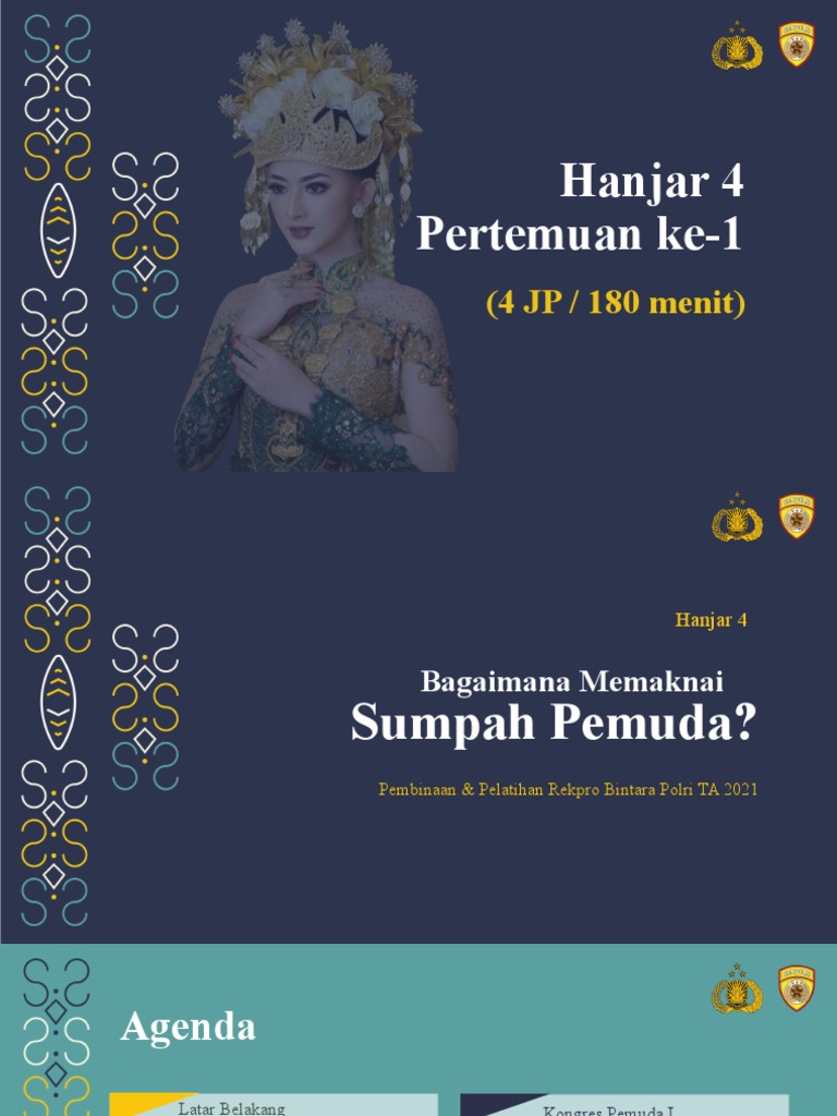 Hanjar 4 - Spirit Sumpah Pemuda | PDF