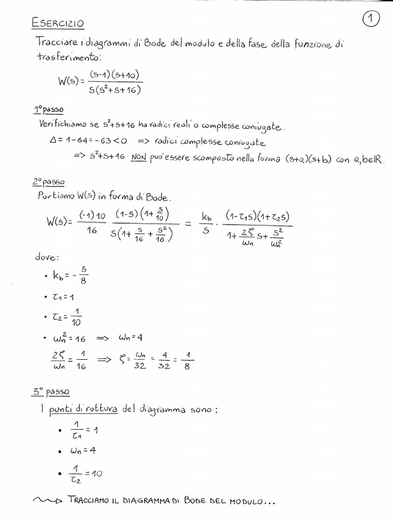 Esempi Bode | PDF