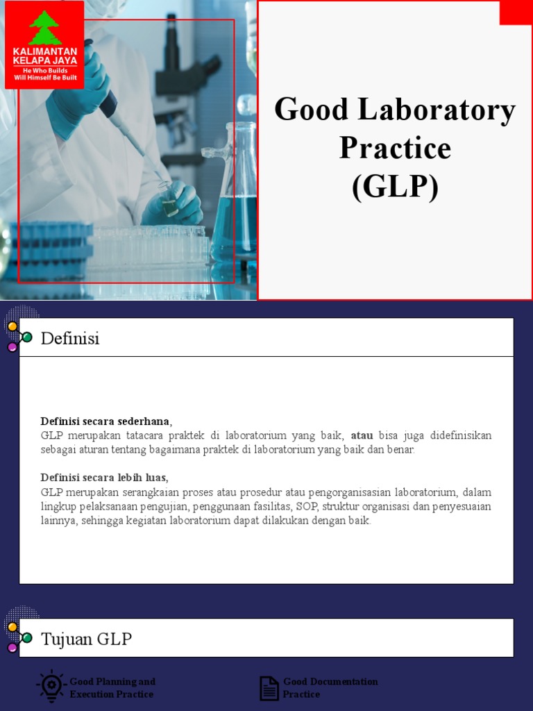 Good Laboratory Practice (GLP) | PDF
