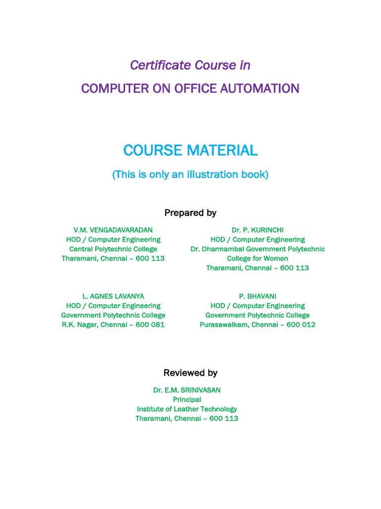 COA Course Material | PDF | Computer Data Storage | Laptop