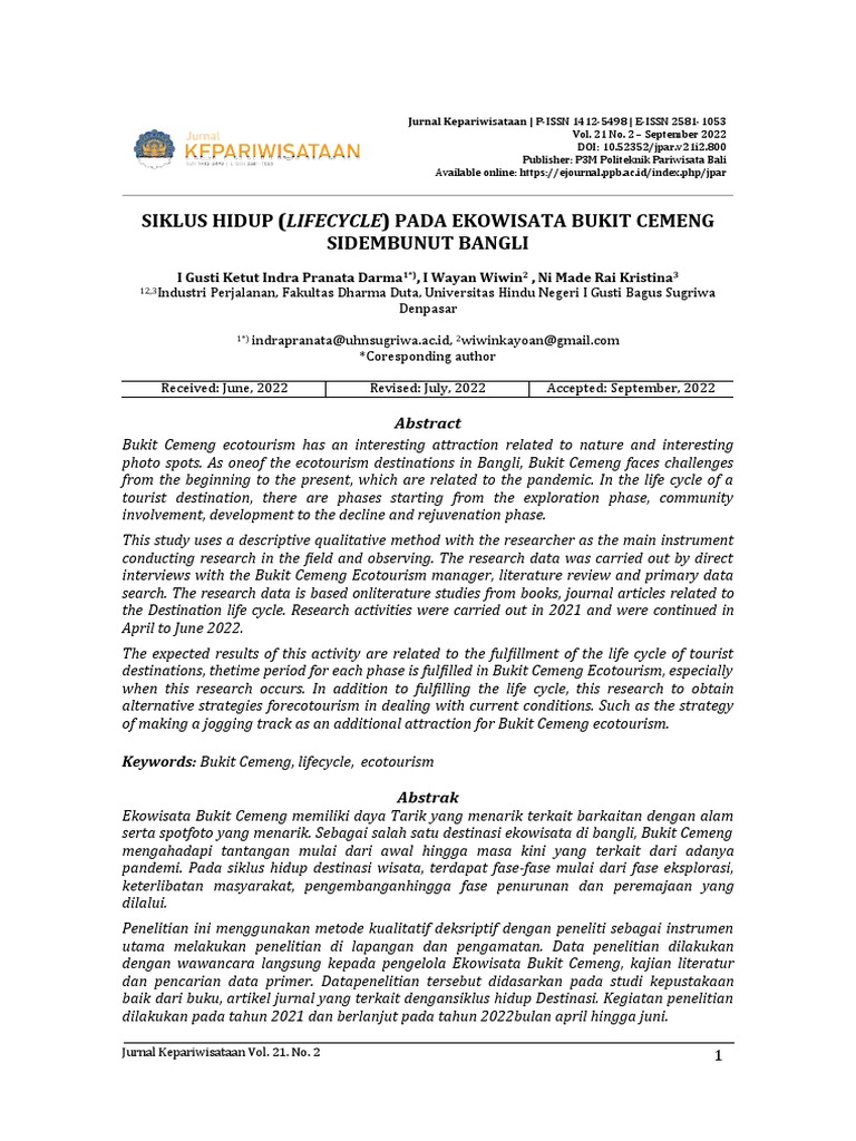 Jurnal 2 | PDF | Methodology