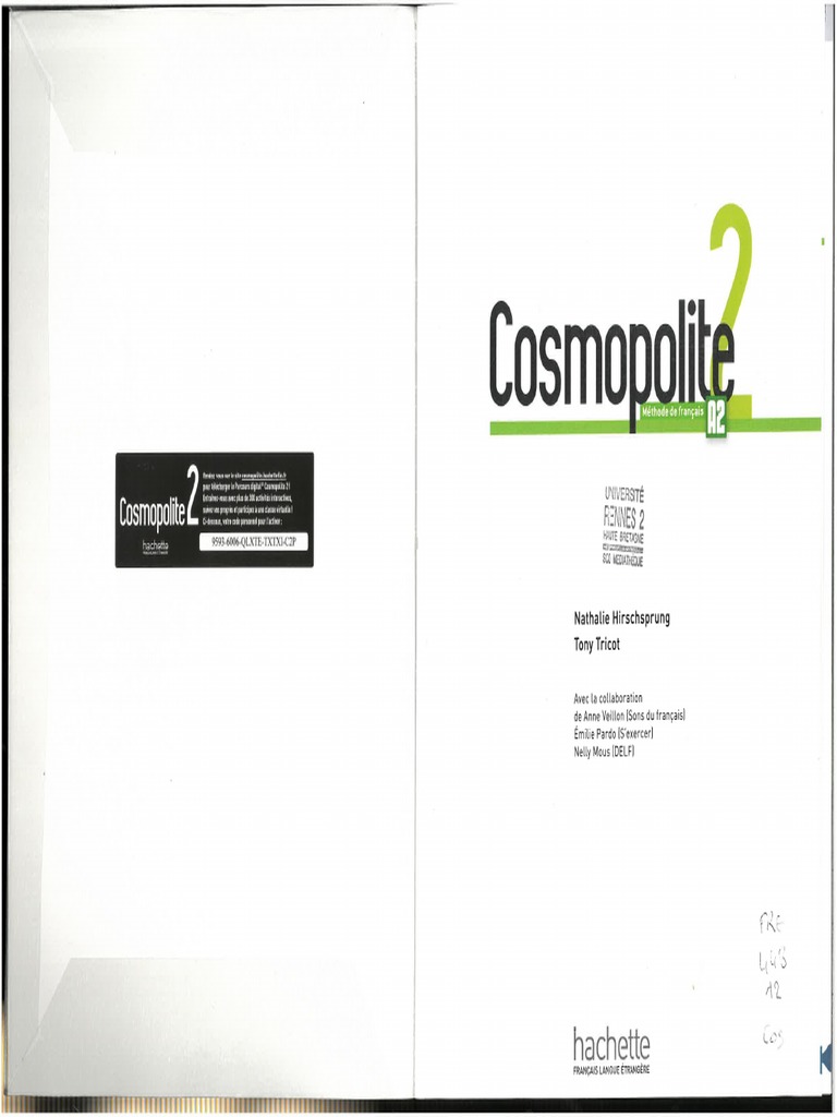 Cosmopolite A2 LE-2 | PDF