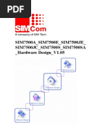 SIM7800 Series Hardware Design - V1.01 | PDF | Lte (Telecommunication) | Modem