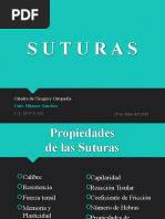 Suturas y Agujas | PDF | Sutura Quirúrgica | Seda