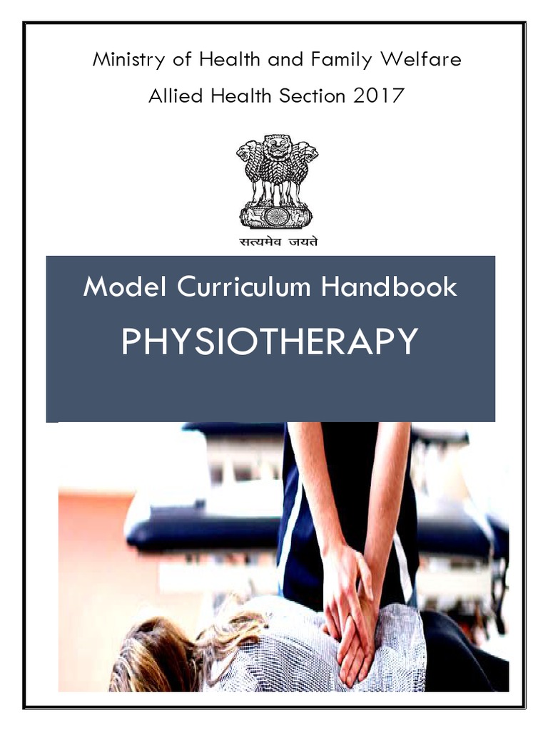 Physiotherapy Model Curriculum Handbook | PDF | Health Care | Curriculum